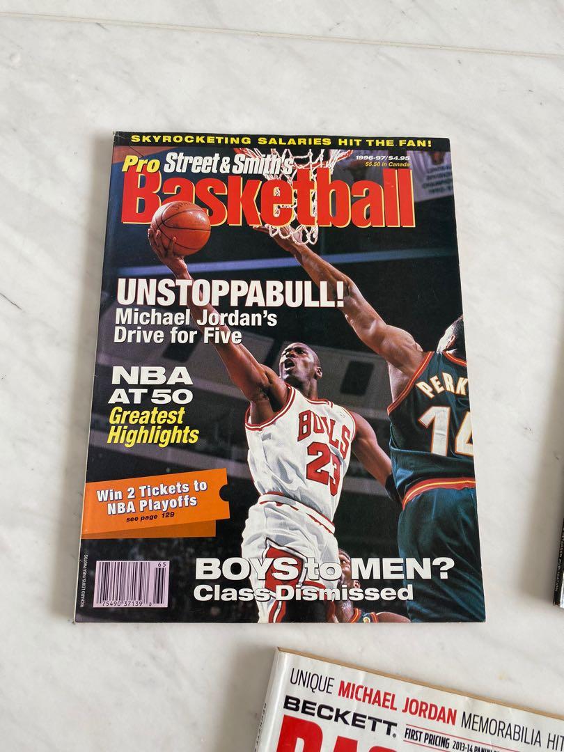 Super rare vintage Michael Jordan magazines sports illustrated slam ...