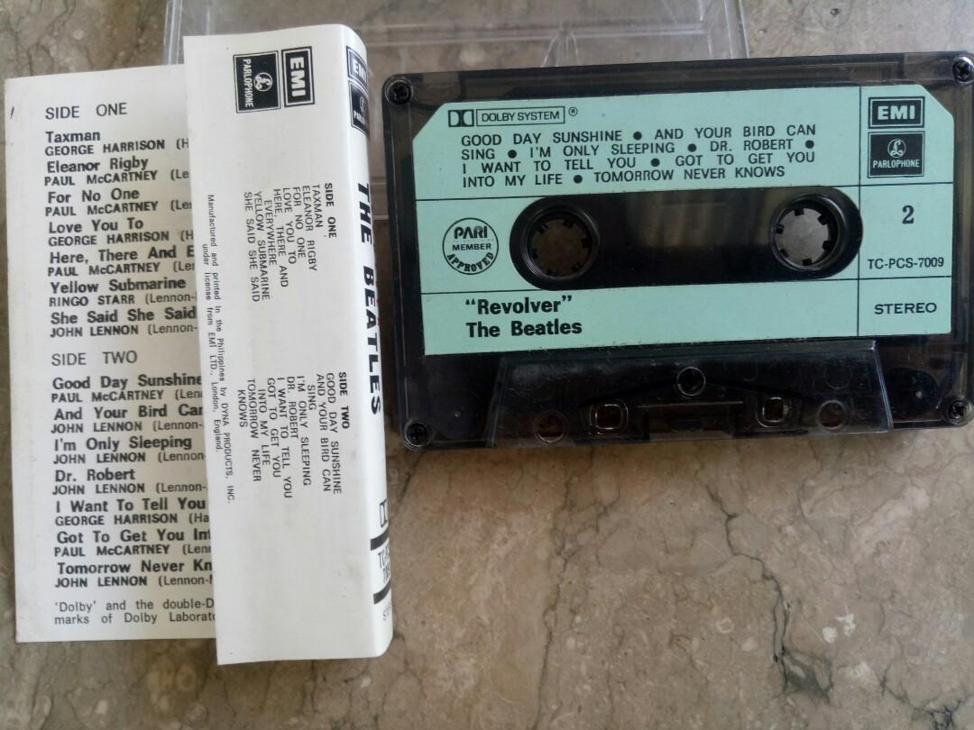 The Beatles Revolver Cassette Tape, Hobbies & Toys, Music & Media, CDs ...