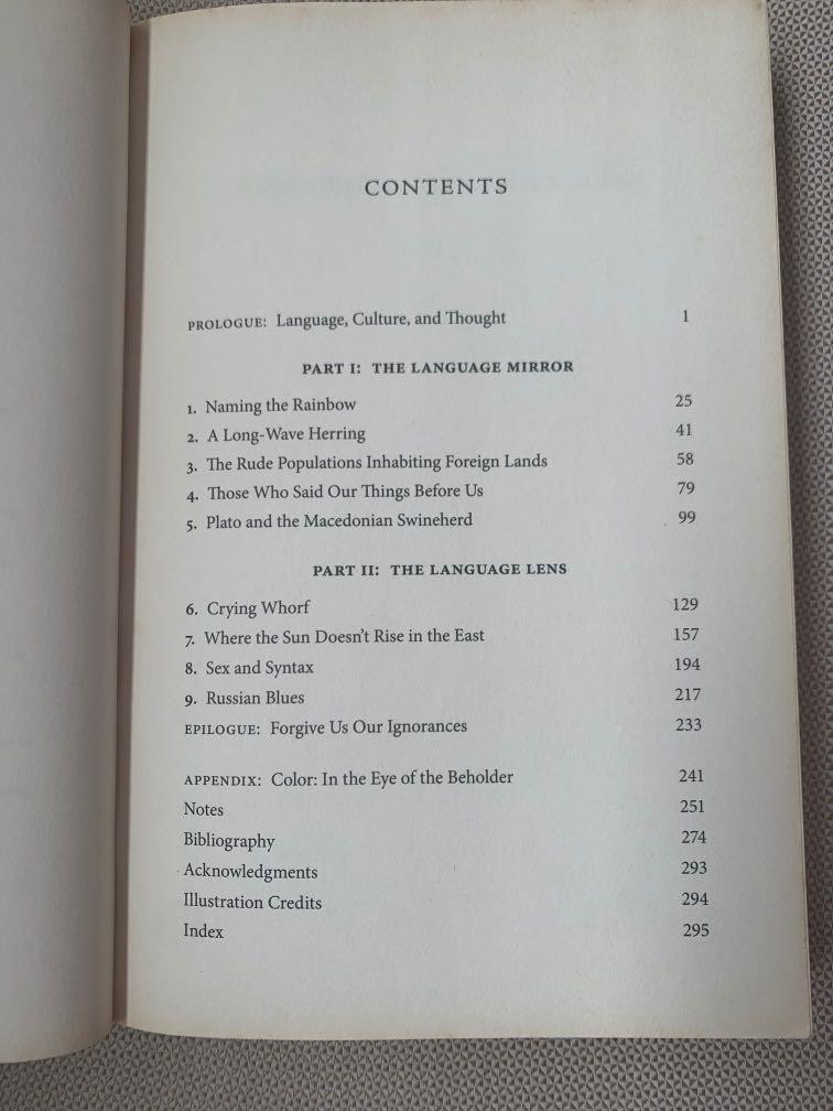 Through the Language Glass, Hobbies & Toys, Books & Magazines, Fiction ...