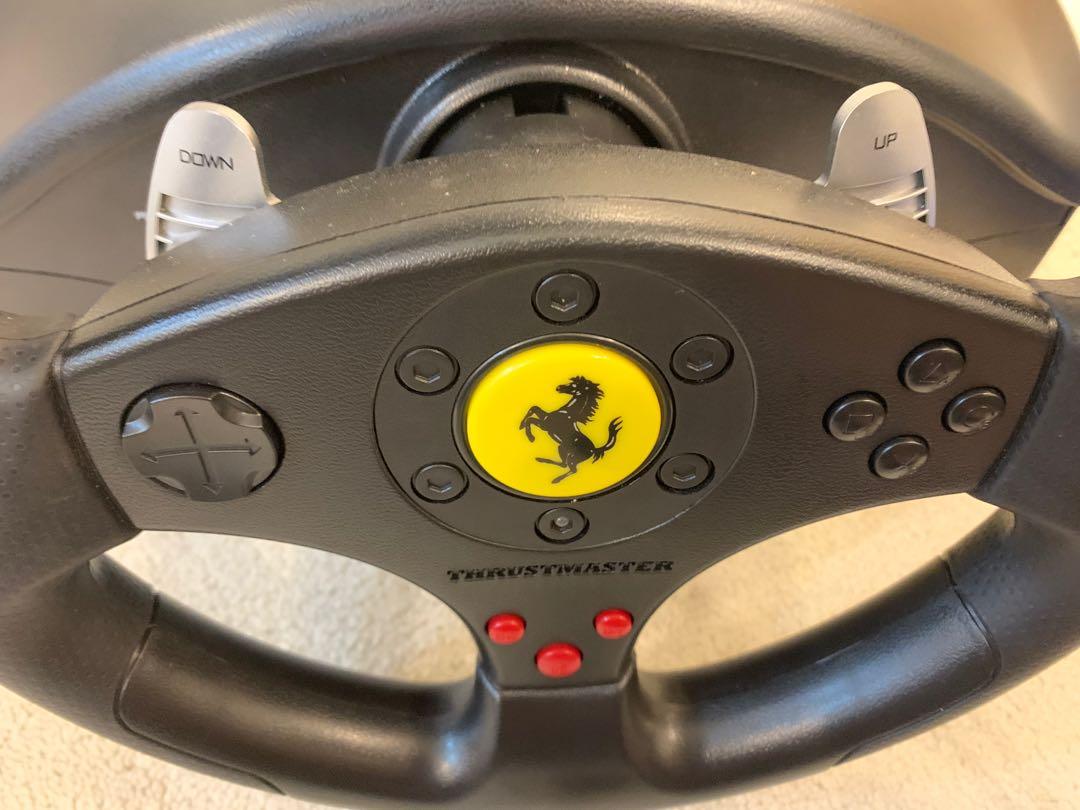 Thrustmaster Ferrari GT Experience Steering Wheel not Logitech Fanatec ...
