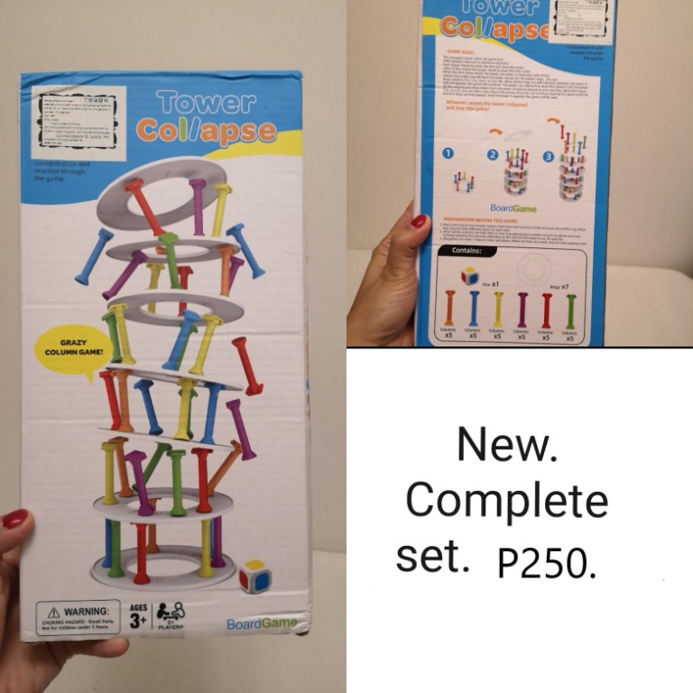 Tower Collapse Toys for 3+ Age kids., Hobbies & Toys, Toys & Games on ...