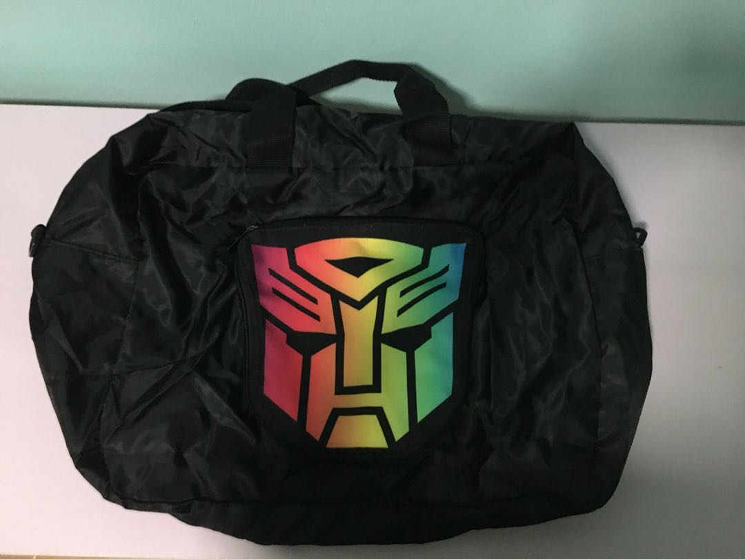 Transformers Foldable Duffle Bag, Hobbies & Toys, Travel, Luggage on ...