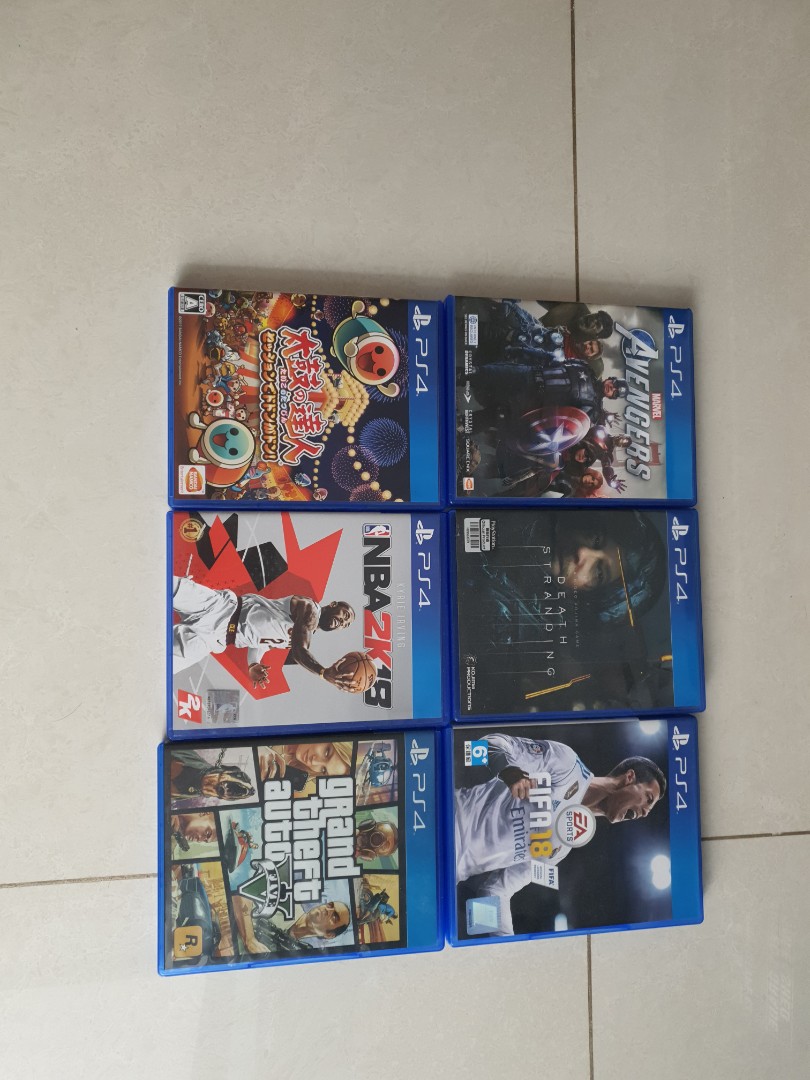Used Playstation games, Video Gaming, Video Games, PlayStation on Carousell