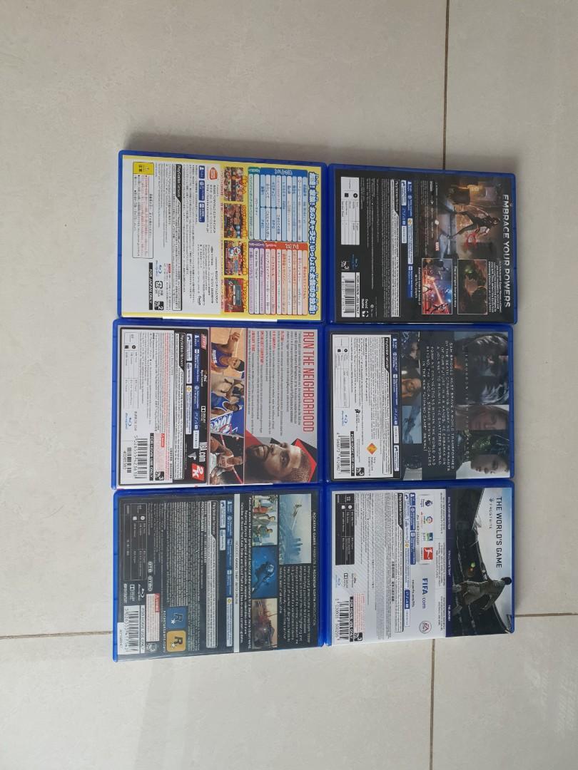 Used Playstation games, Video Gaming, Video Games, PlayStation on Carousell