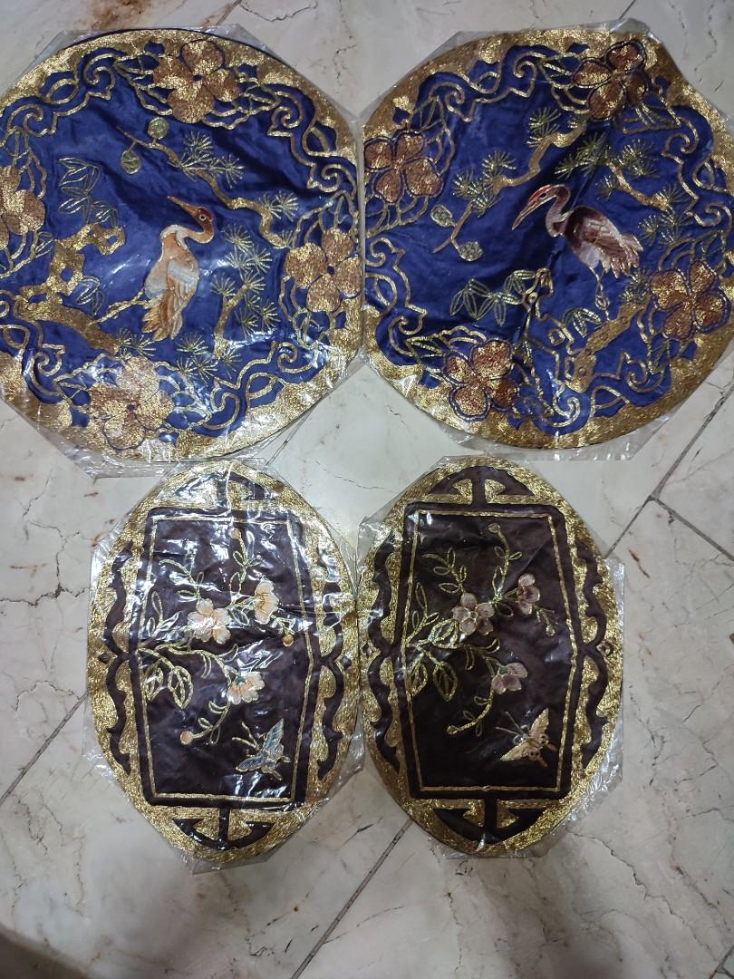 Vintage chinese table mats, Furniture & Home Living, Kitchenware ...