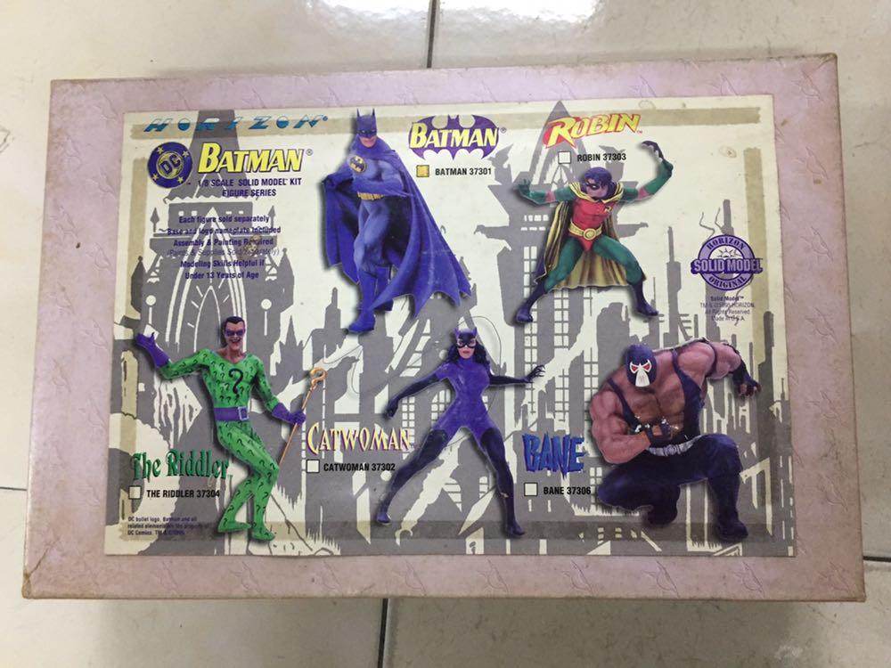 Vintage horizon 1995 batman solid model kit 1/8 scale from USA ...
