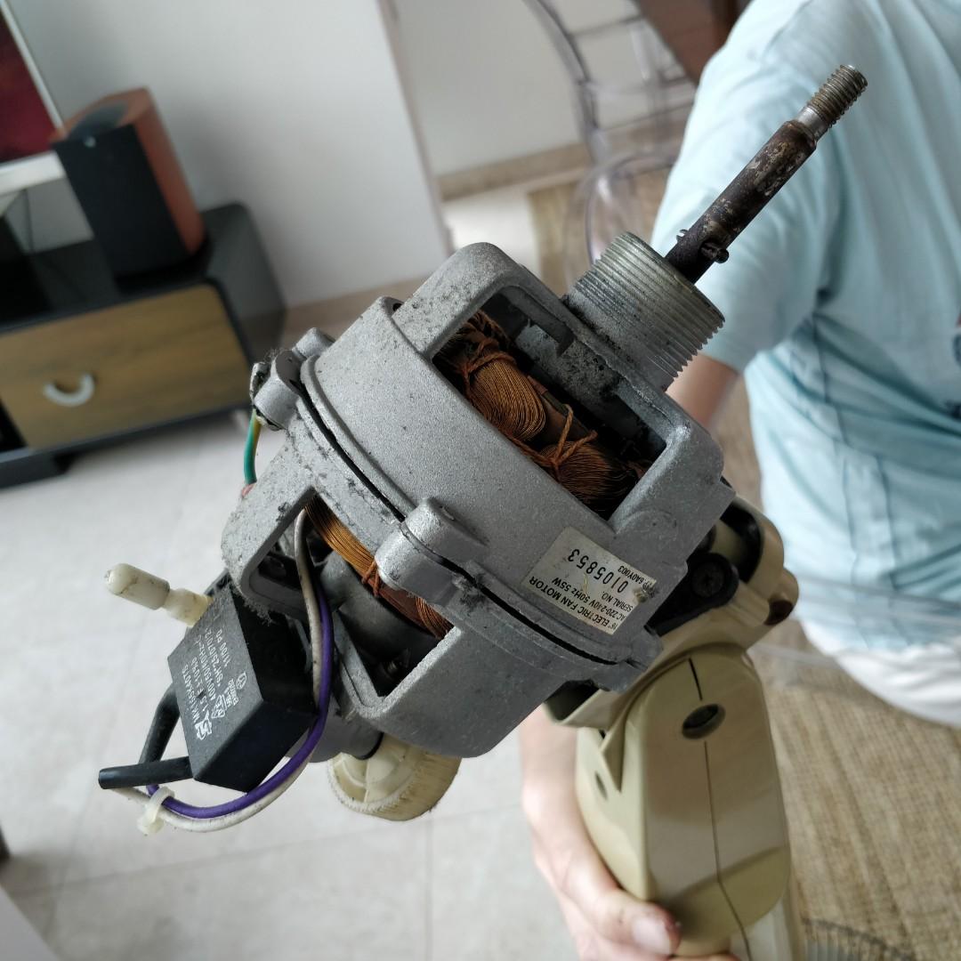 Vintage Mistral stand fan - repair project, Furniture & Home Living ...