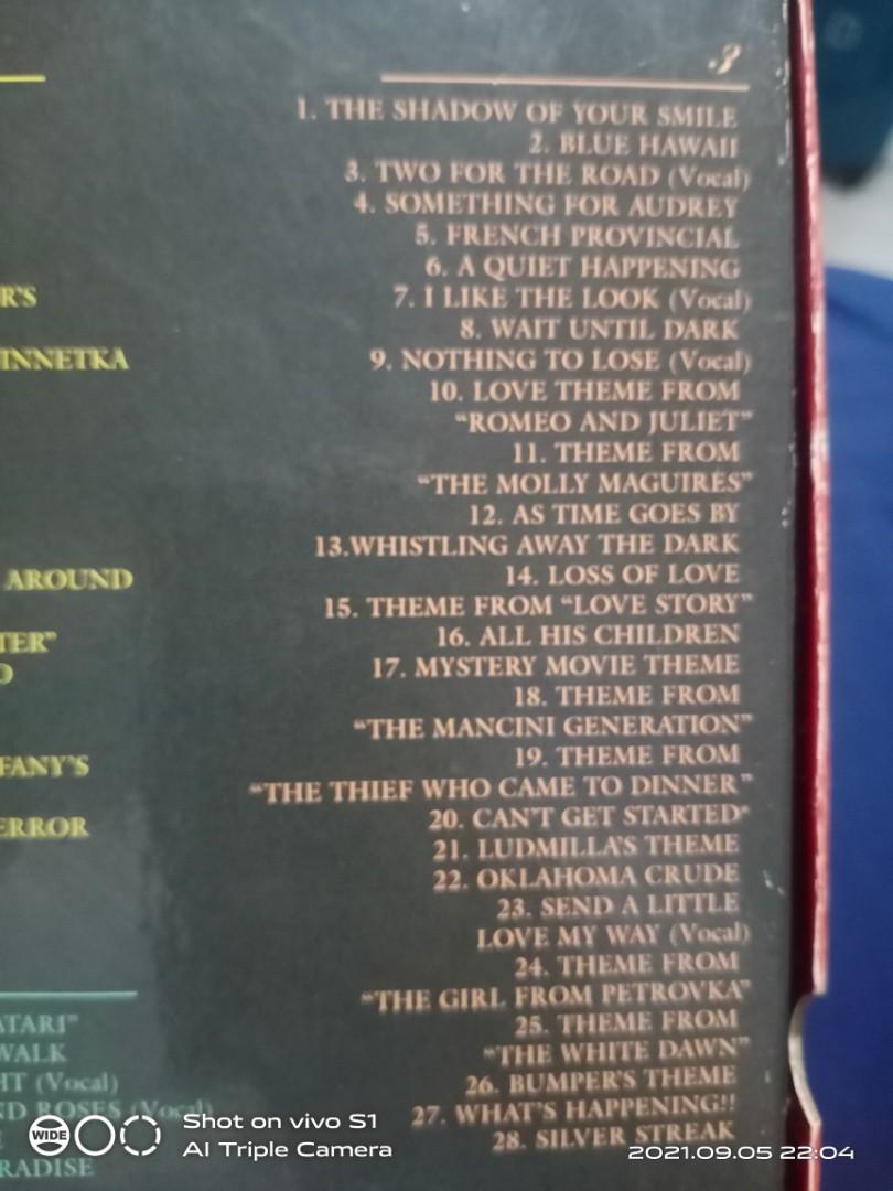 3 Cd Henry Mancini The Days Of Wine And Roses Hobbies And Toys Music
