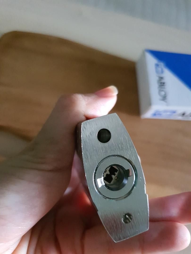 Abloy PL330 padlock with 3 keys, Furniture & Home Living, Security ...