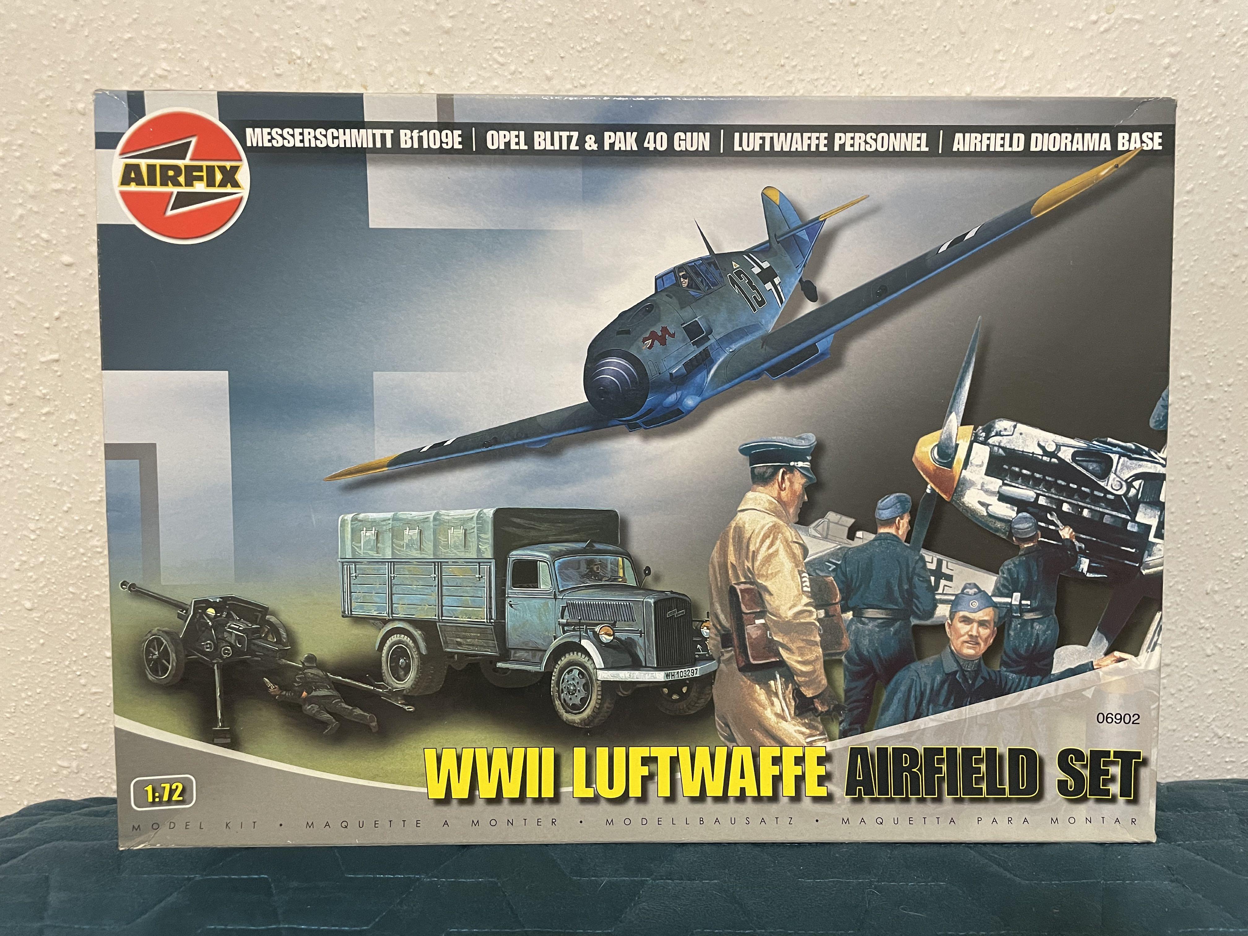 Airfix WWII Luftwaffe Airfield Set, Hobbies & Toys, Toys & Games on ...