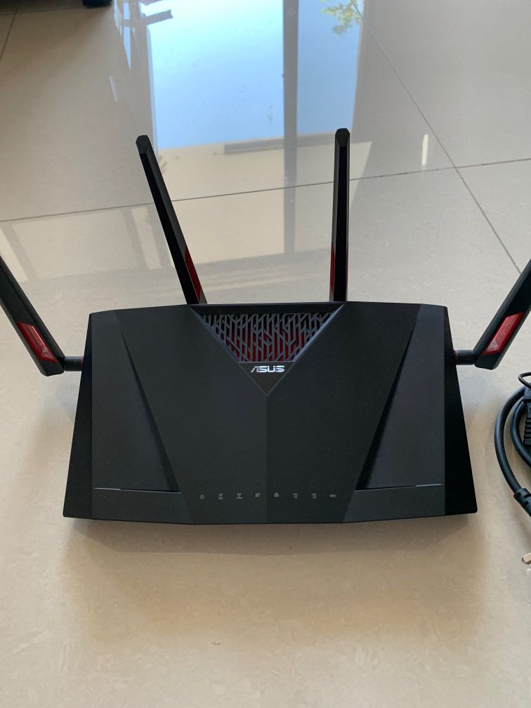 Asus RT-AC88U Router, Computers & Tech, Parts & Accessories, Networking ...