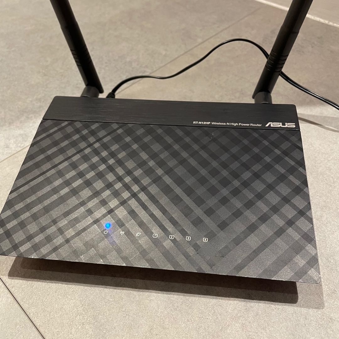 Asus Wireless N Router RT-N12HP, Computers & Tech, Parts & Accessories ...