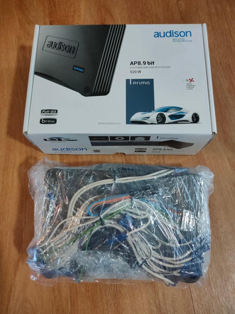 Audison AP8.9 bit 8 Channel 8x65w RMS amplifier with 9 Channel DSP, Car Accessories, Electronics ...