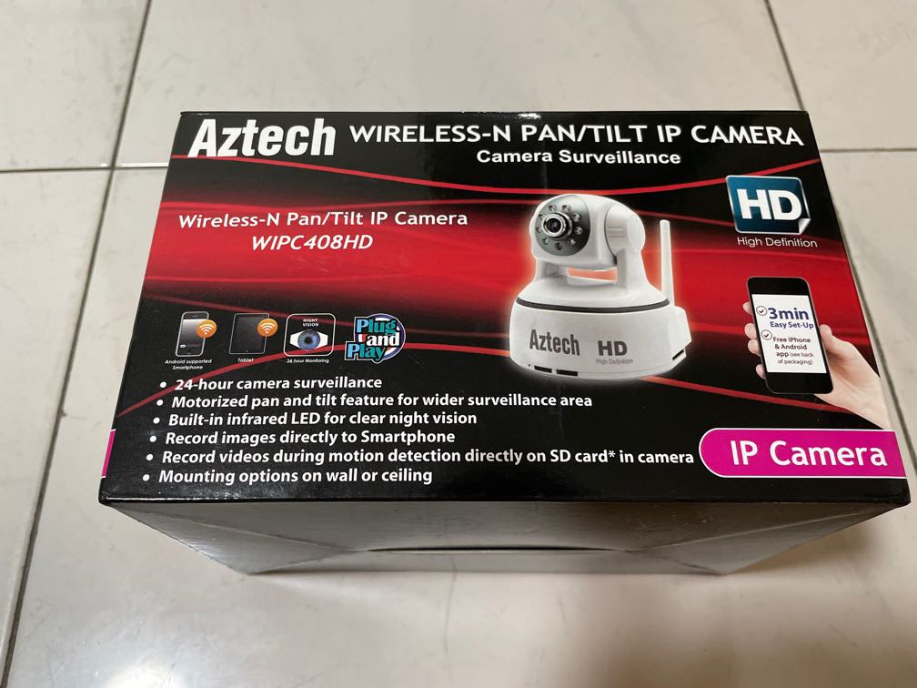 Aztech Wireless IP Camera, Computers & Tech, Office & Business ...