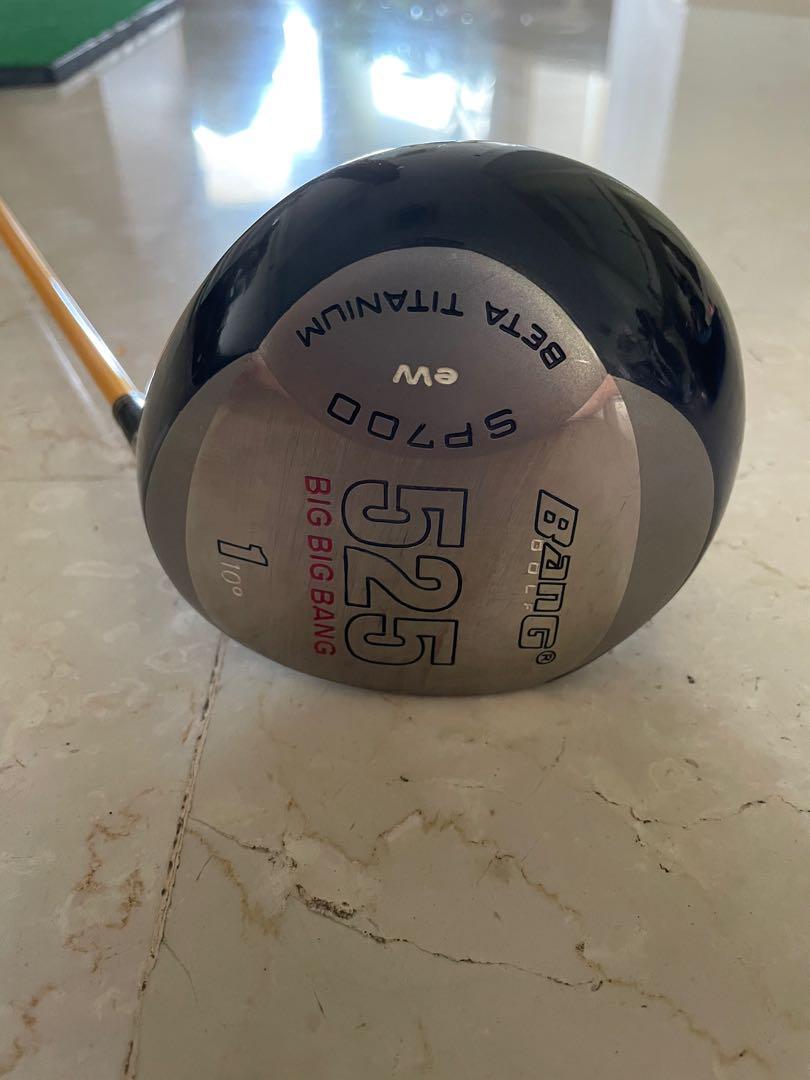 Big Bang 525 Driver (SP700) Beta Titanium, Sports Equipment, Sports ...