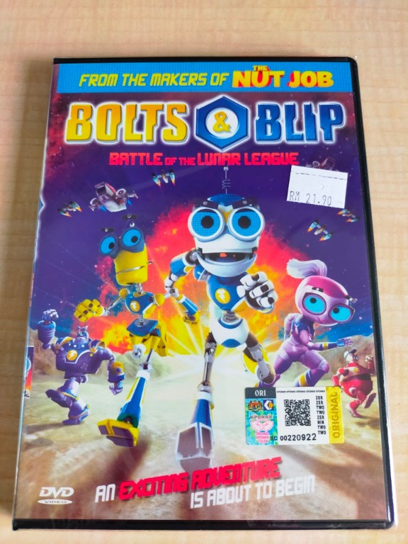 Bolts & Blip Battle of The Lunar League English Animated Movie DVD ...