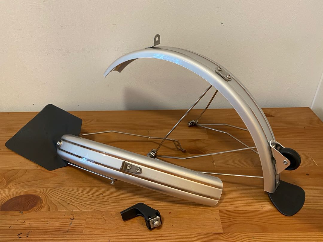 Original Brompton titanium superlight fenders, Sports Equipment ...