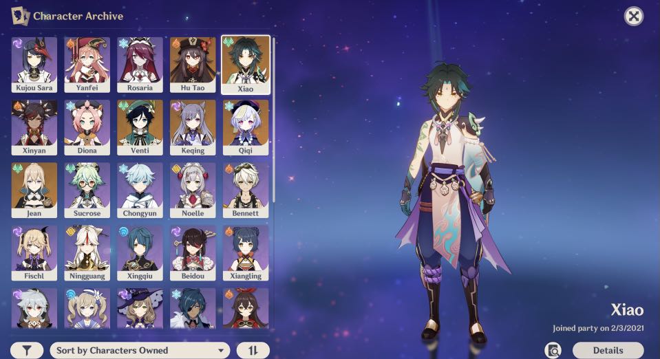 C3 XIAO + PJWS GENSHIN IMPACT ENDGAME ACCOUNT, Video Gaming, Video ...