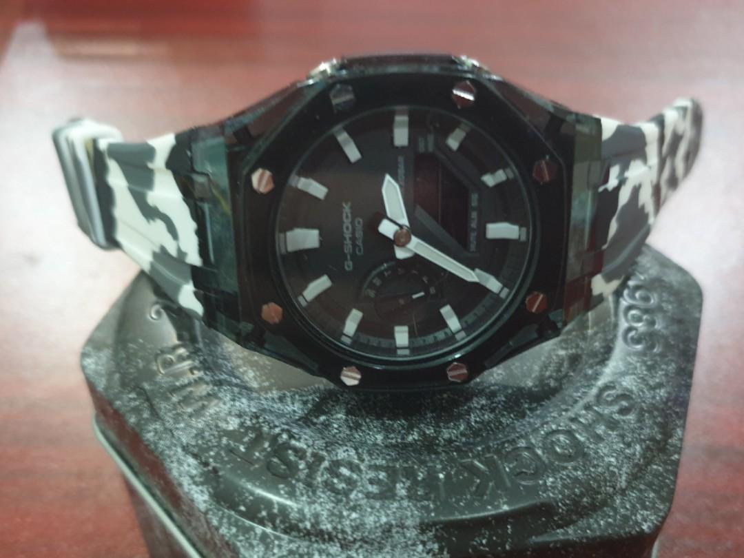#8.8# Camo series Casioak silicone mod set for GA2100 GA2110, Men's ...