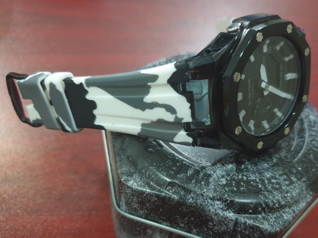 #8.8# Camo series Casioak silicone mod set for GA2100 GA2110, Men's ...