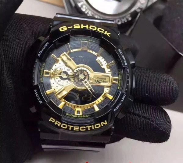 Casio G-SHOCK Garish Gold GA-110 watch, Luxury, Watches on Carousell