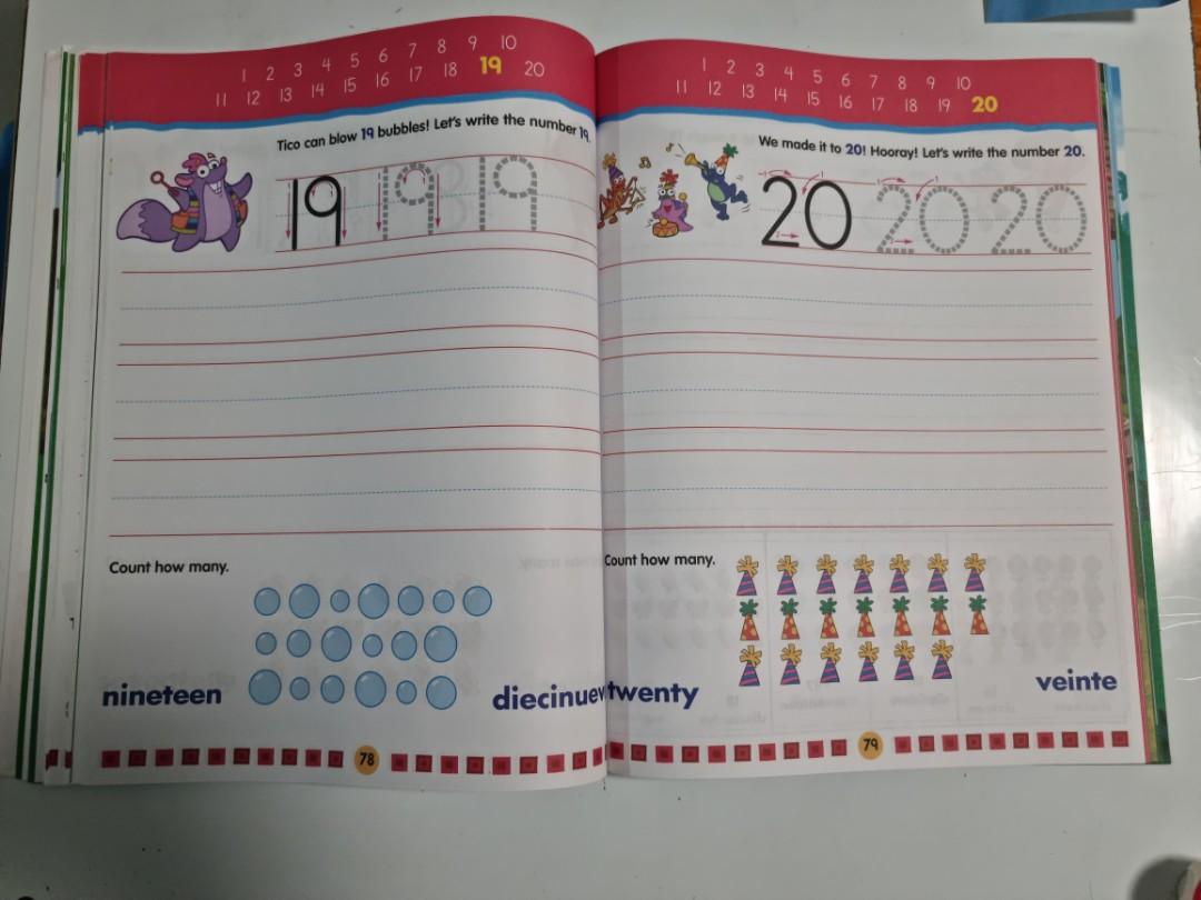 Dora the Explorer Preschool Workbook, Hobbies & Toys, Books & Magazines ...