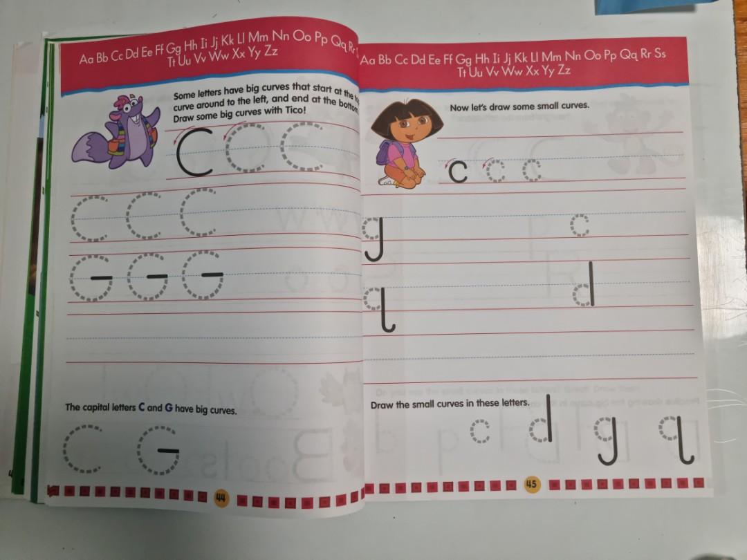 Dora the Explorer Preschool Workbook, Hobbies & Toys, Books & Magazines ...