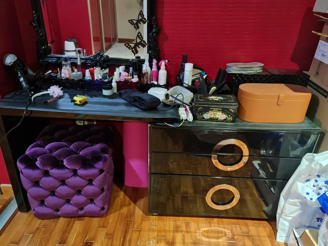 Dressing Table, Movable, Furniture & Home Living, Furniture, Other Home ...