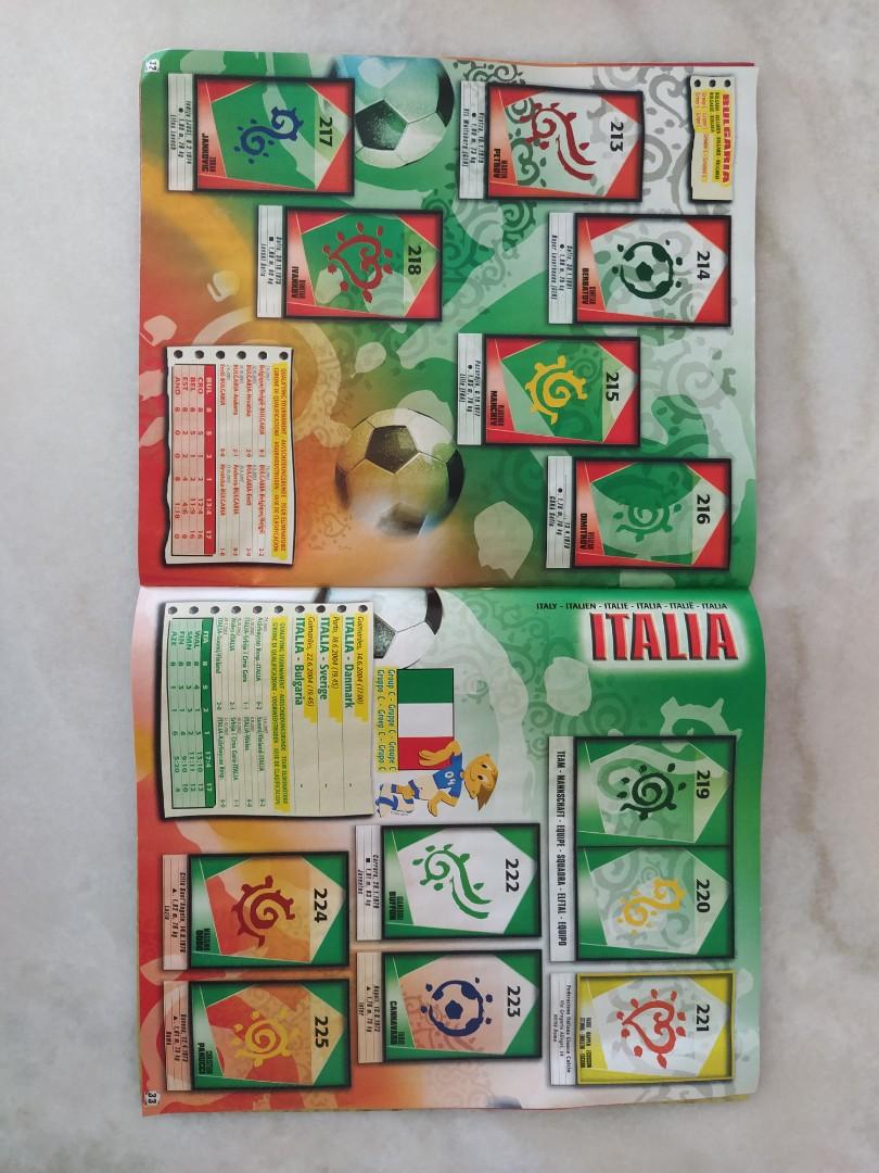 Euro 2004 sticker book collection, Hobbies & Toys, Books & Magazines ...