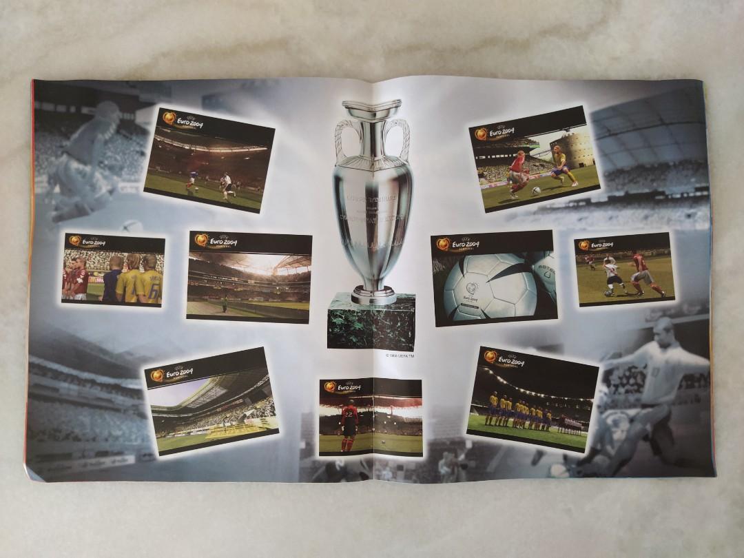 Euro 2004 sticker book collection, Hobbies & Toys, Books & Magazines ...