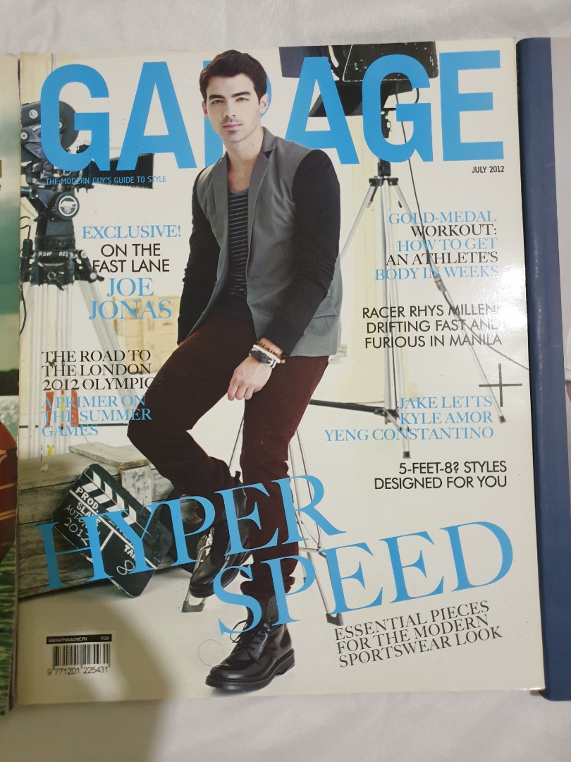Garage Magazine - 2012 July - Joe Jonas, Hobbies & Toys, Books ...