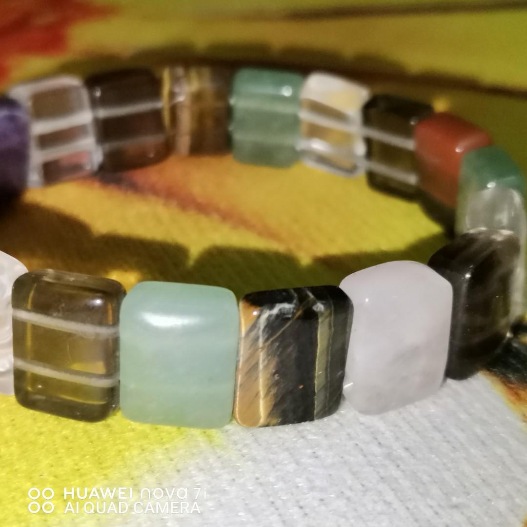 Gelang Tangan Batu Asli Original / Hand Gemstone Bracelet, Women's ...