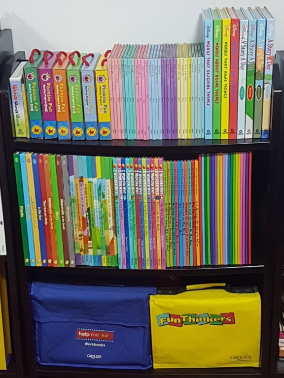 Grolier Children Home Learning Fun Thinker Talking English Set, Hobbies ...