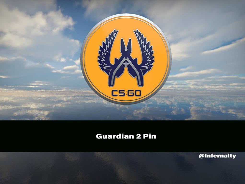 Guardian 2 Pin CSGO SKINS KNIVES PIN, Video Gaming, Gaming Accessories ...