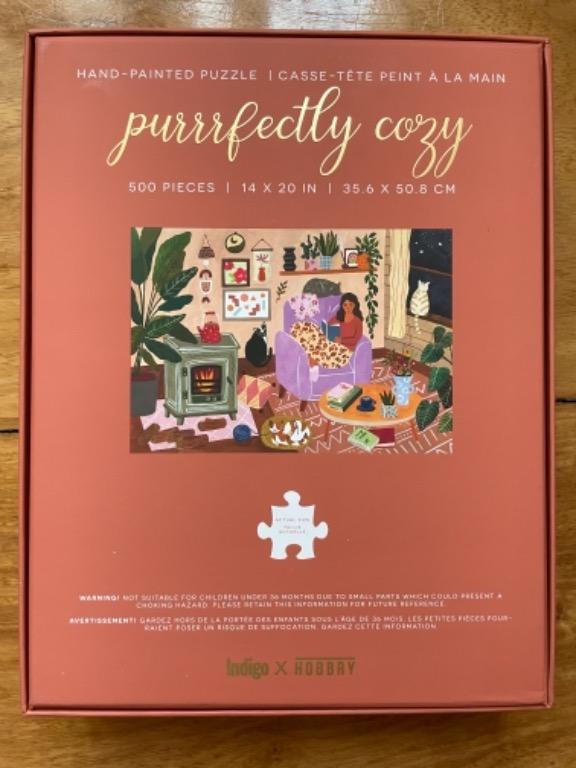 Hobbry Purrfectly Cozy Jigsaw Puzzle 500 Pieces, Hobbies & Toys, Toys ...