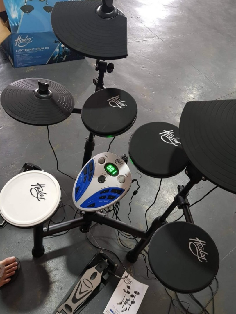 Huxley Electric Drum, Hobbies & Toys, Music & Media, Musical ...