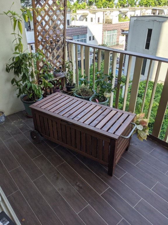 Ikea Applaro Storage bench, Furniture & Home Living, Furniture, Other ...