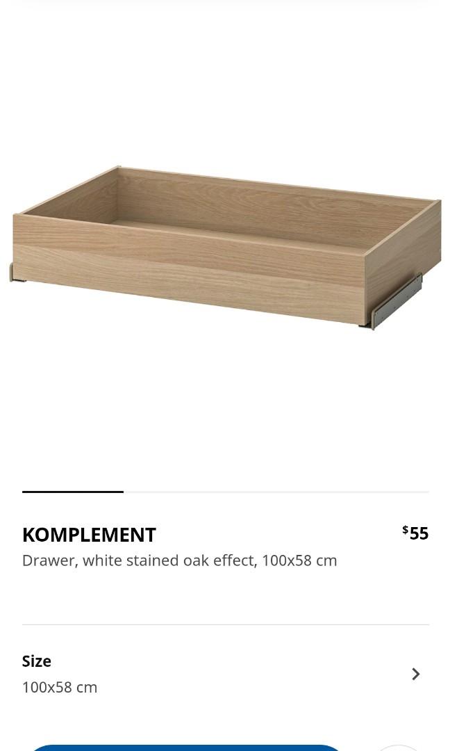 Ikea Komplement drawer, Furniture & Home Living, Furniture, Shelves, Cabinets & Racks on Carousell