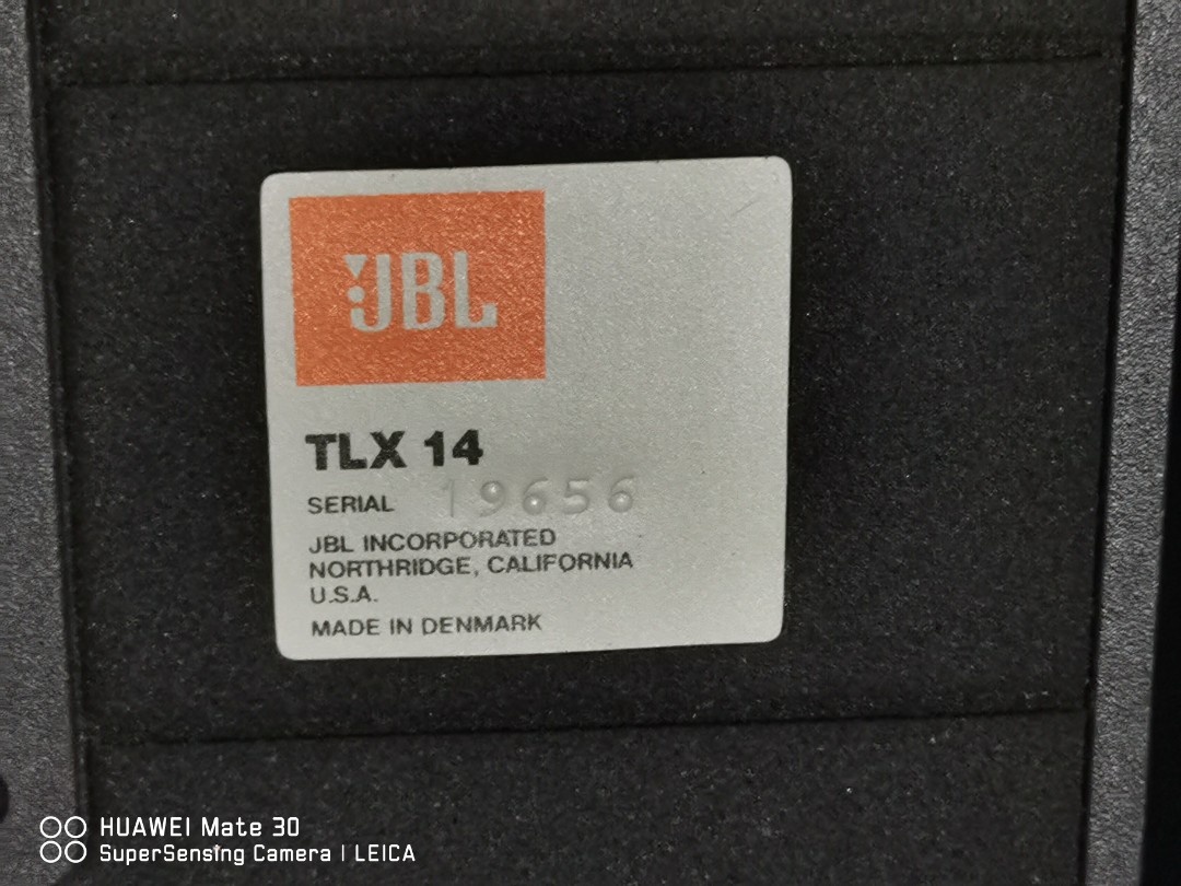 JBL TLX 14 TITANIUM DOME BOOKSHELF SPEAKERS, Audio, Soundbars, Speakers ...