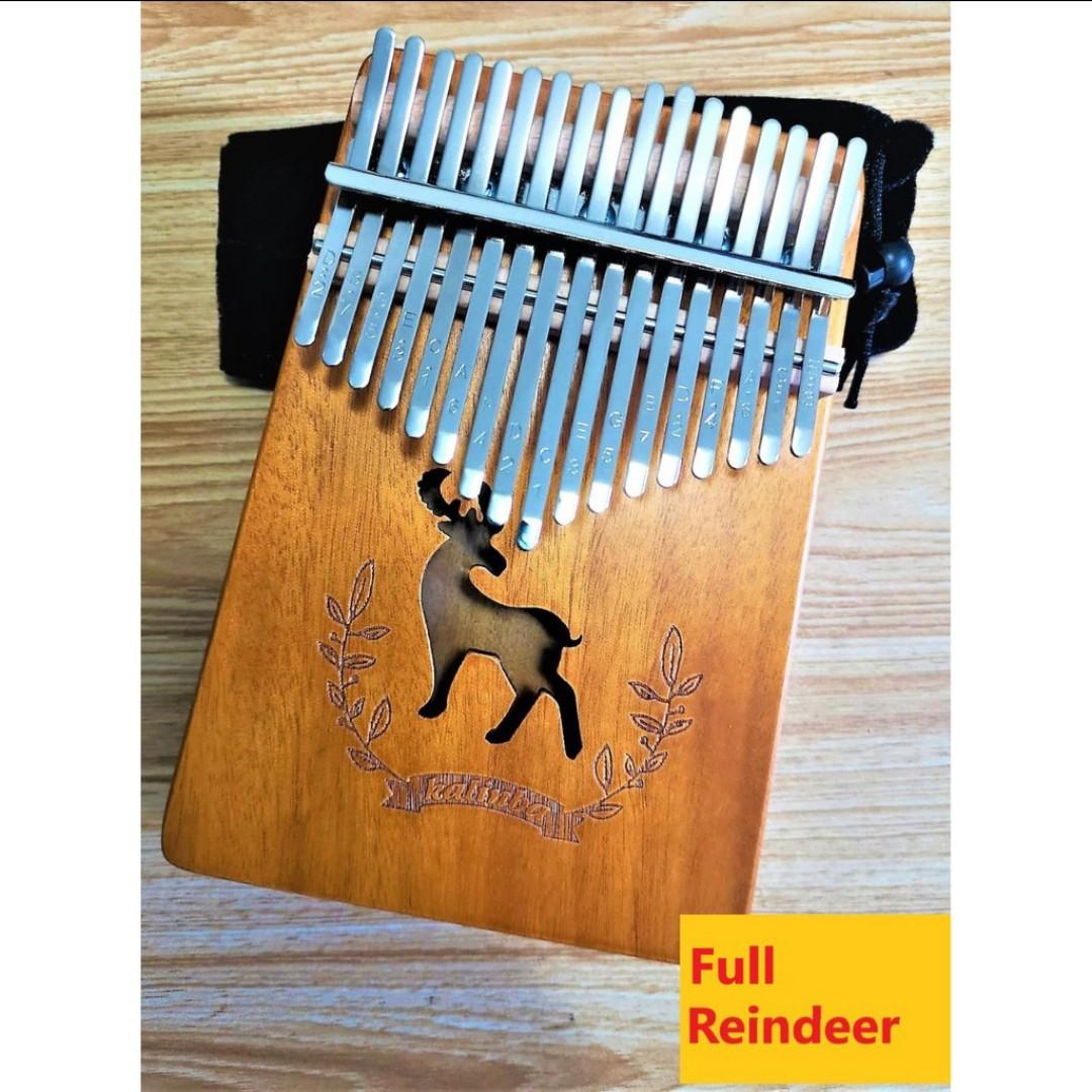 Kalimba (Deer Design), Hobbies & Toys, Music & Media, Musical ...