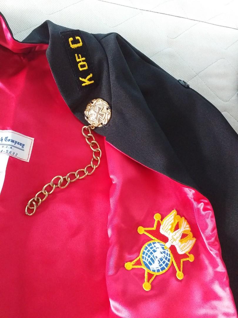 Knights of Columbus KofC ceremonial cape 4th degree color guard costume ...