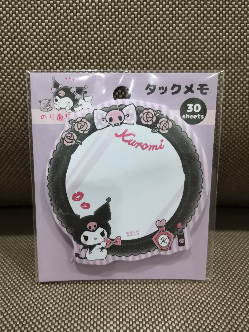 Kuromi sticky notes, Hobbies & Toys, Stationary & Craft, Stationery ...