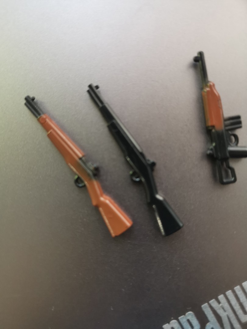 Lego compatible ww2 rifles and machine gunsin bundles of 4, Hobbies ...