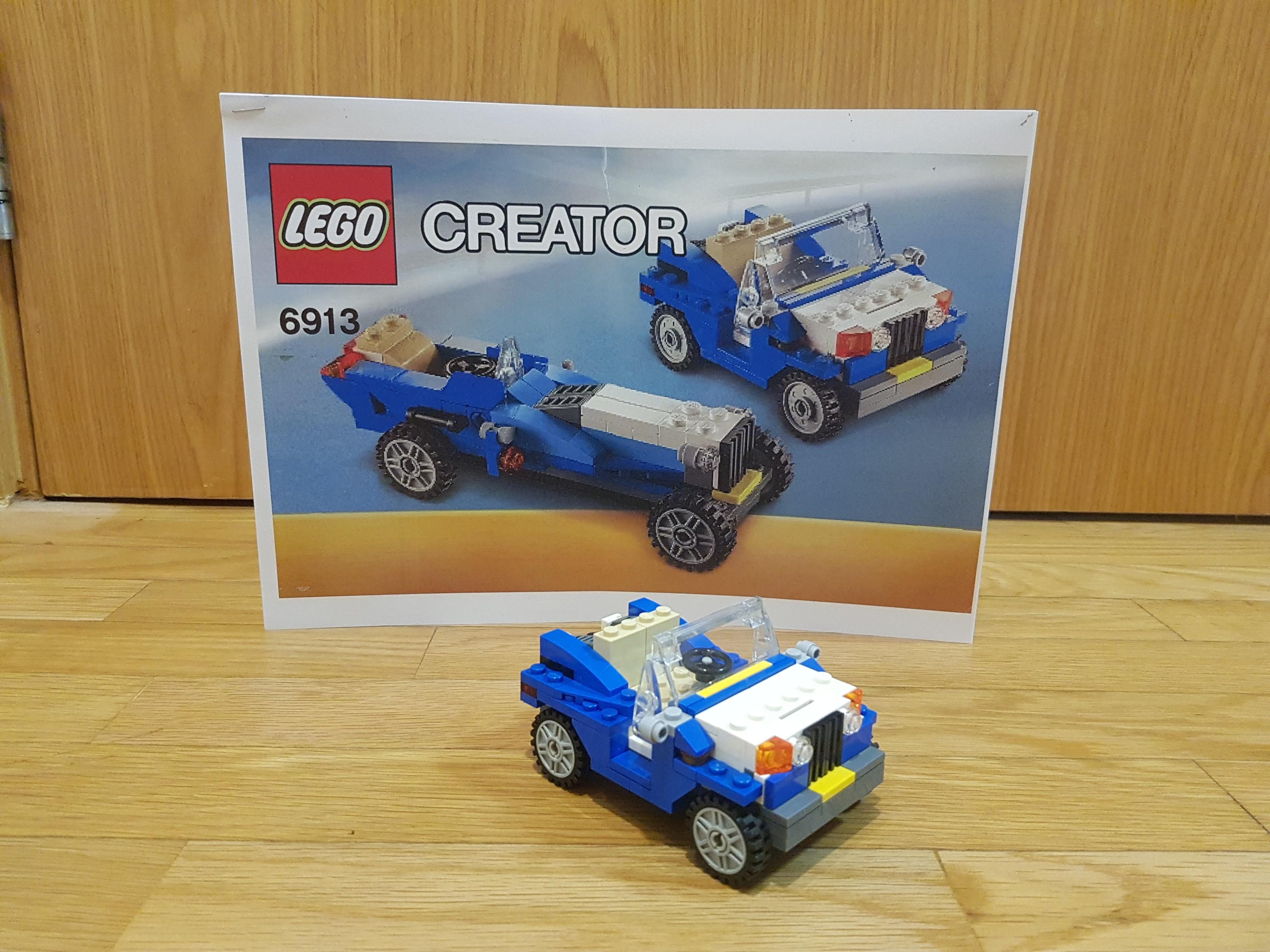 Lego Creator Blue Roadster, Hobbies & Toys, Toys & Games on Carousell