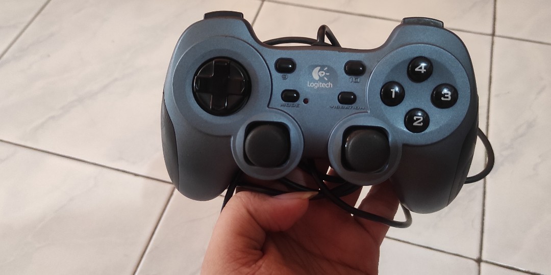 Logitech Rumblepad 2 Stik USB PC, Video Game, Konsol di Carousell