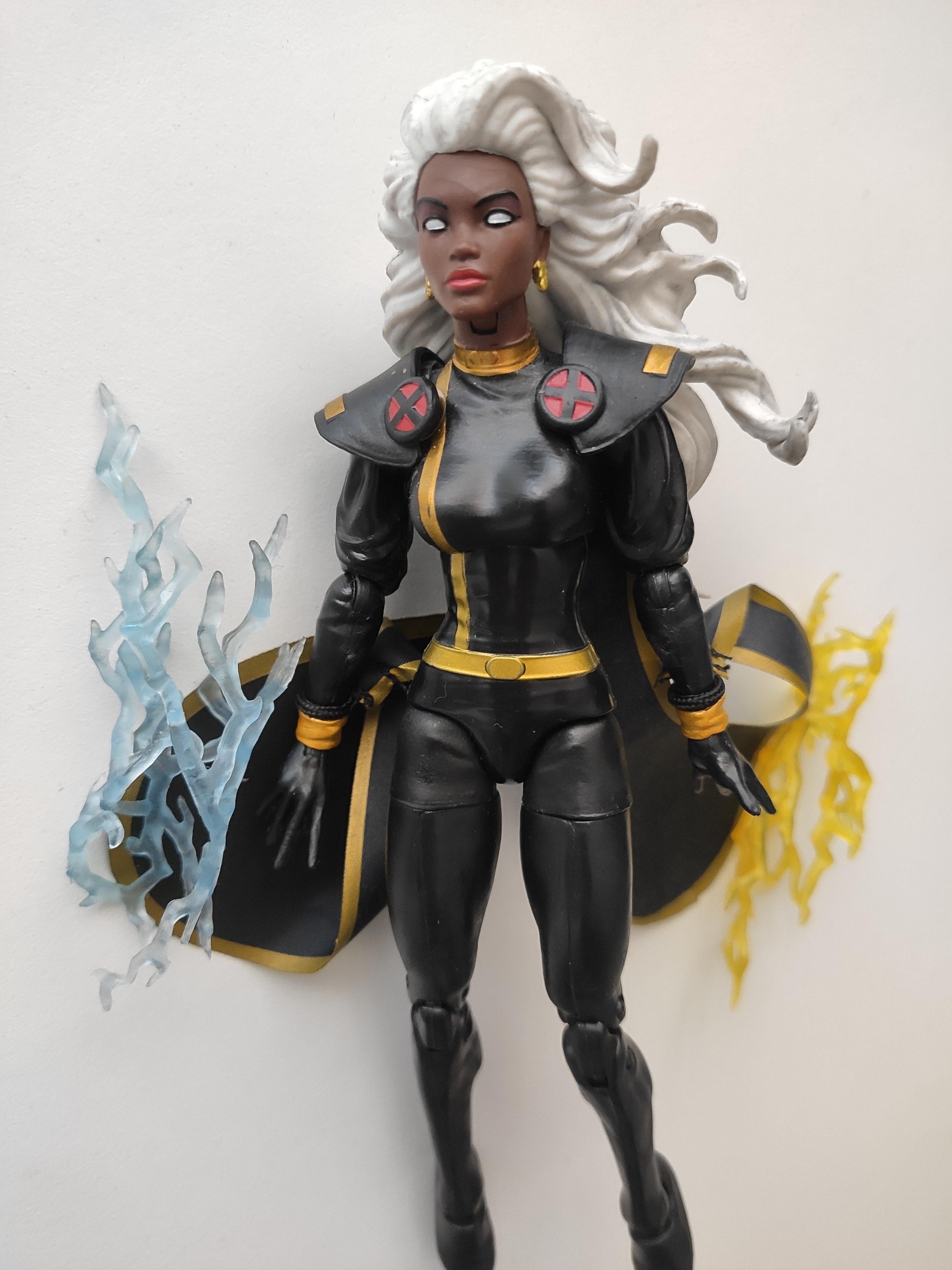 Marvel Legends Storm (Black Suit), Hobbies & Toys, Toys & Games on ...