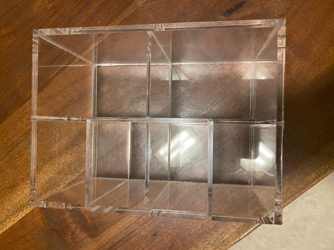Muji Acrylic Box / Organiser, Furniture & Home Living, Home Improvement ...