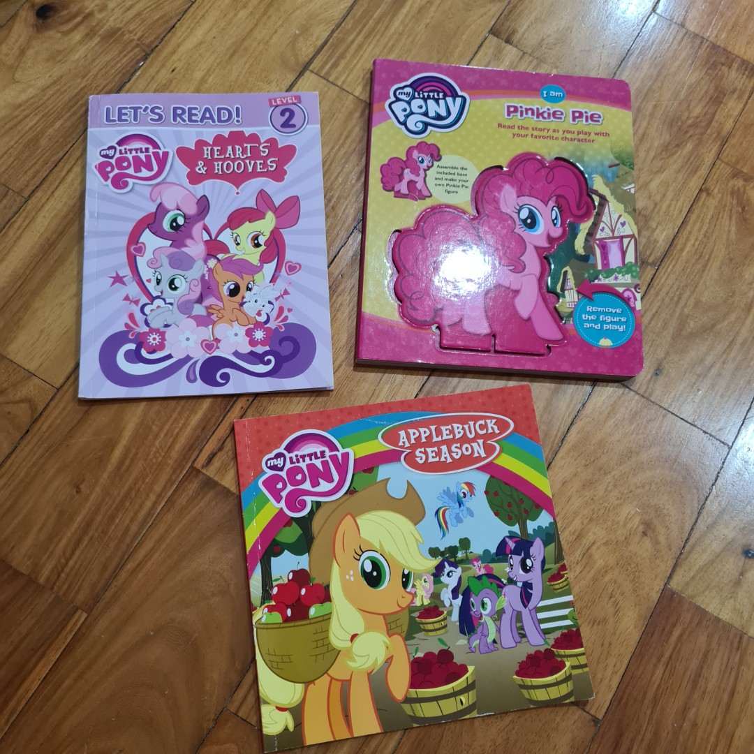 My little pony books set of 3, Hobbies & Toys, Books & Magazines ...