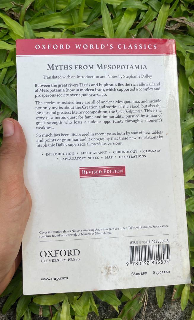Myths from Mesopotamia: Creation, the Flood, Gilgamesh, and Others ...