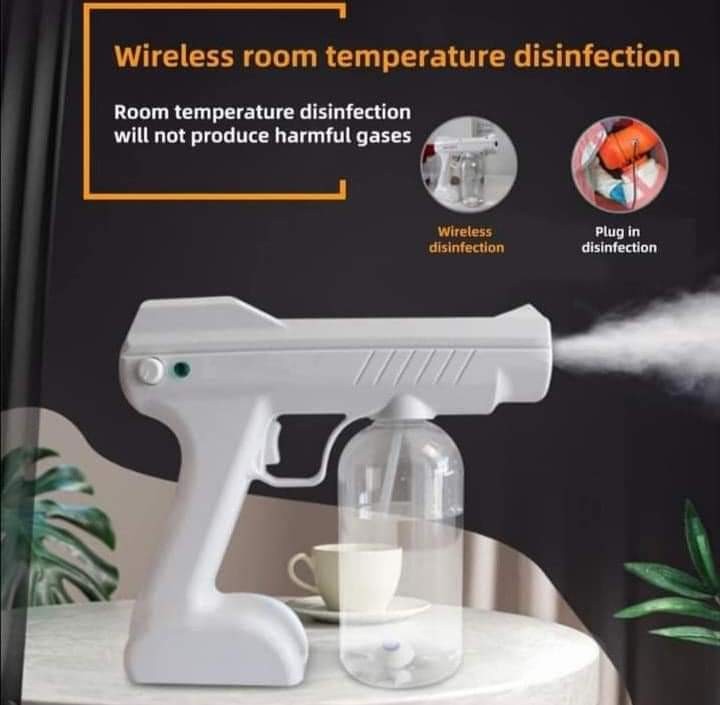 NANO WIRELESS SPRAY GUN WITH UV LIGHT, Beauty & Personal Care ...
